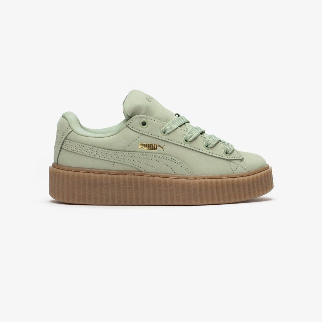 FENTY x PUMA Creeper Phatty Nubuck Green Fog - TODO DE TENIS